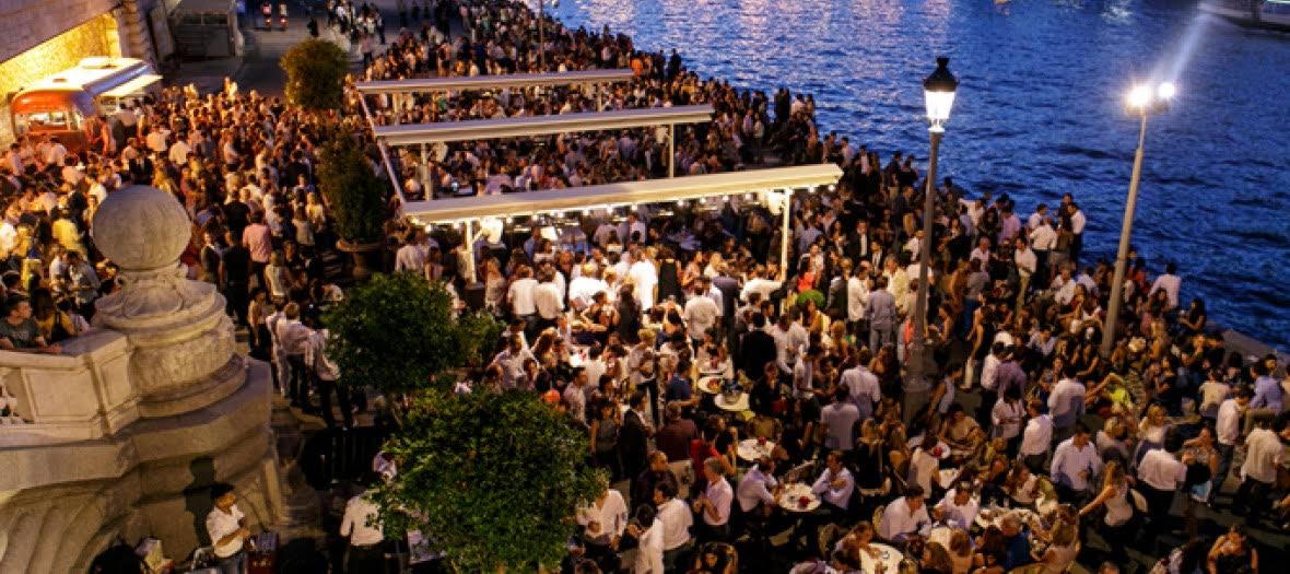 SOLUM PARIS // TERRASSE GEANTE & CLUB QUAIS DE SEINE PONT ALEXANDRE III ...